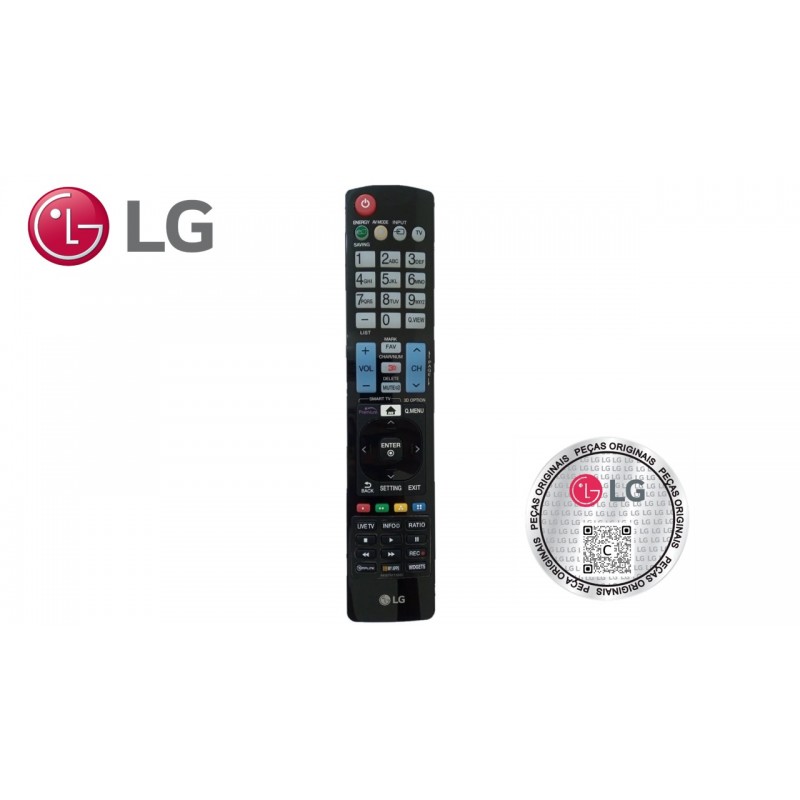 Controle Remoto Smart Lg 3d Akb74115501 Akb74115502 Novo Original